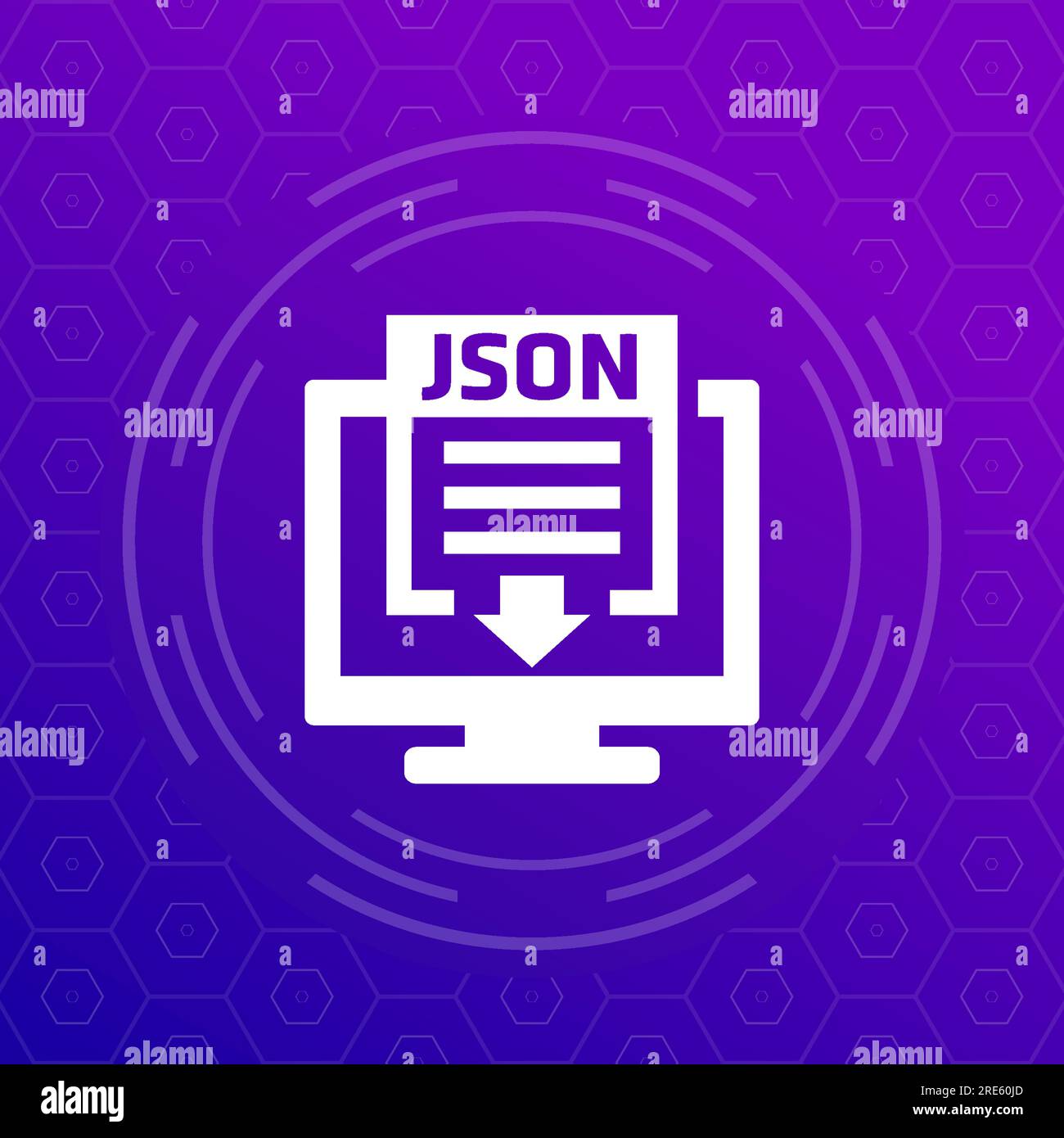 JSON file download icon with computer, vector Stock Vector Image & Art ... JSON file download icon with computer, vector Stock Vector Image & Art ...