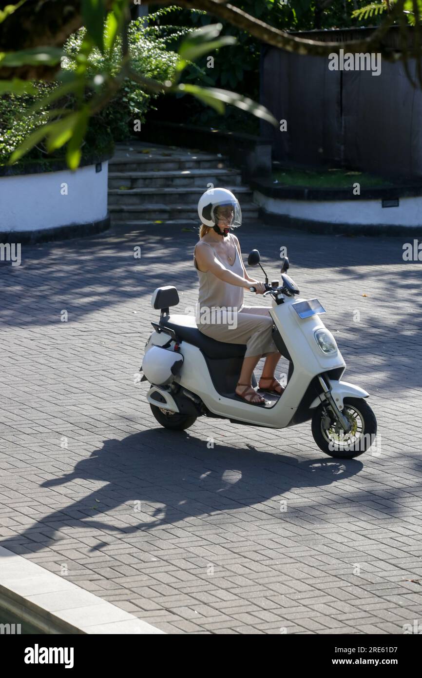 Transport scooter hi-res stock photography and images - Alamy