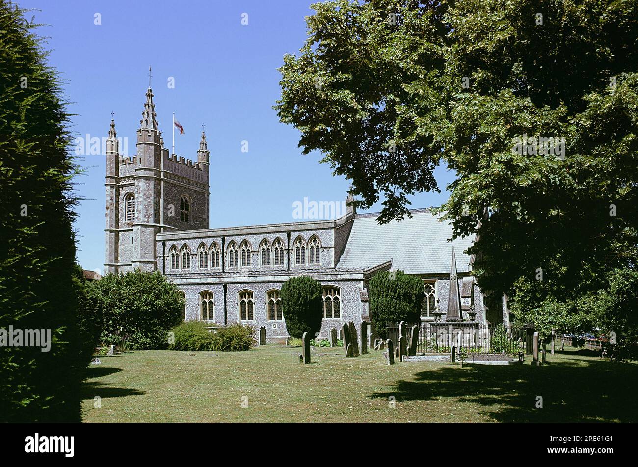 The parish church of St Mary and All Saints at Beaconsfield ...