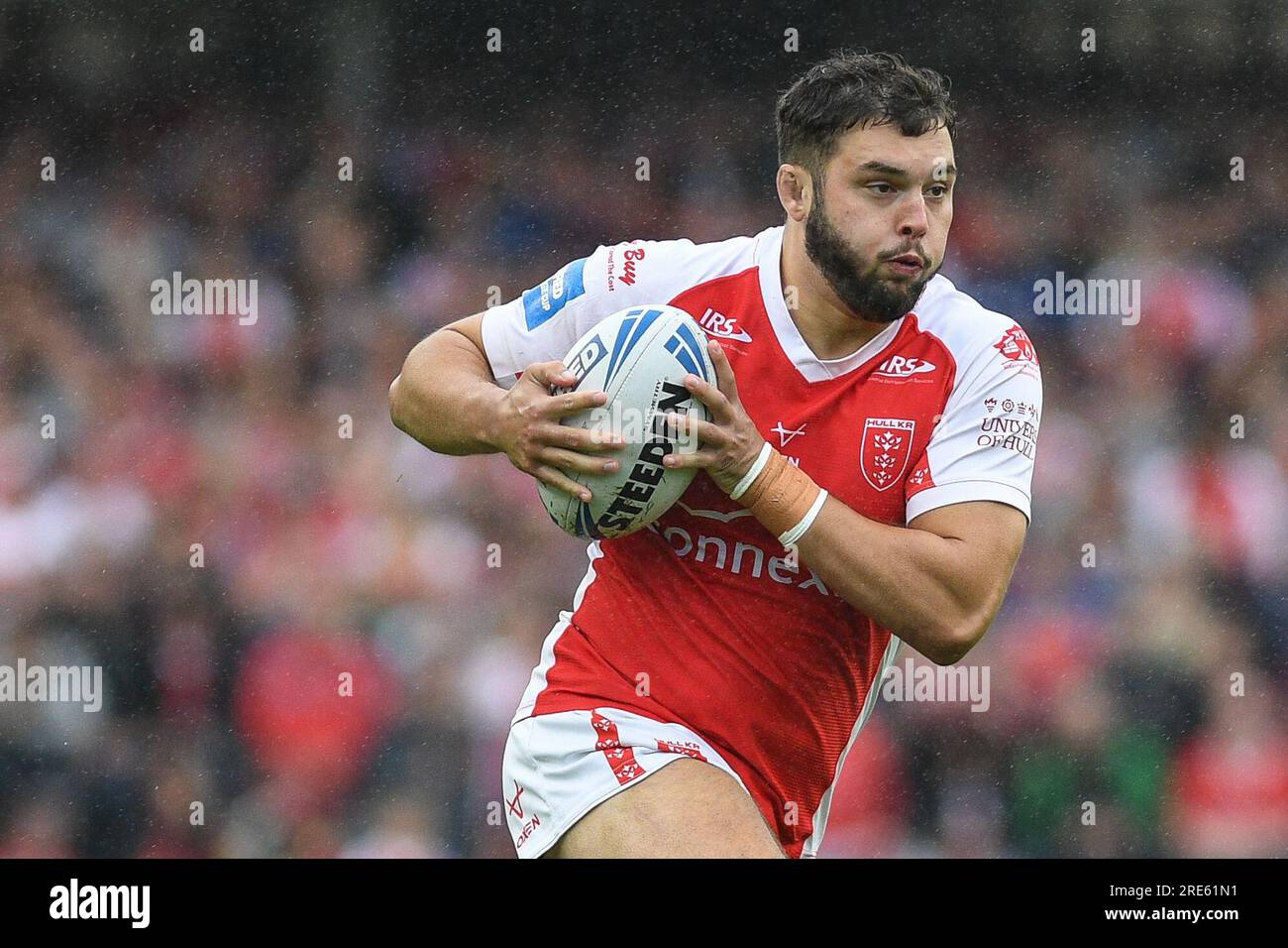 Leeds, England - 23rd July 2023 - Matty Storton (17) of Hull Kingston ...
