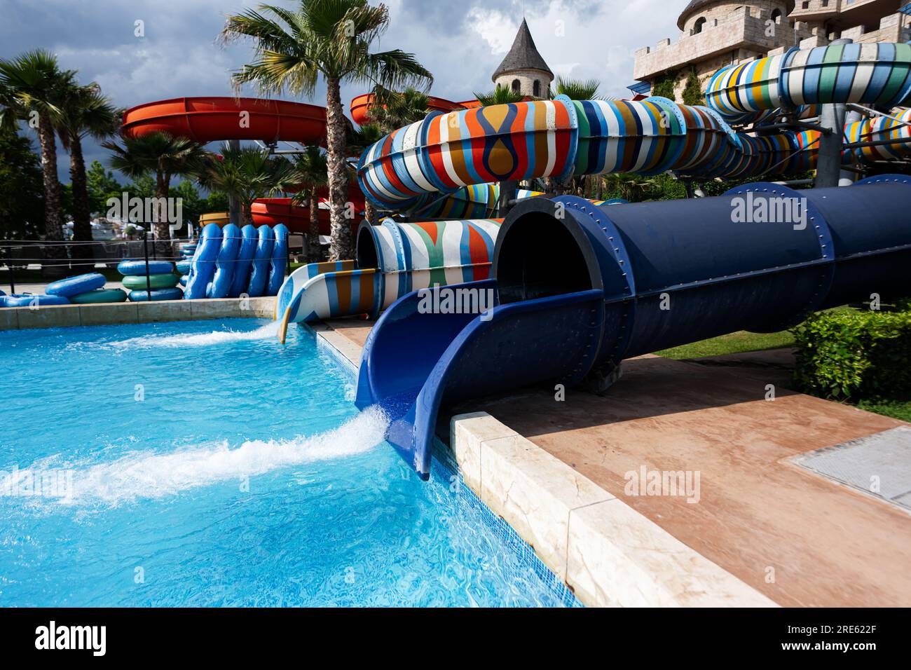 Water slides design hi-res stock photography and images - Alamy