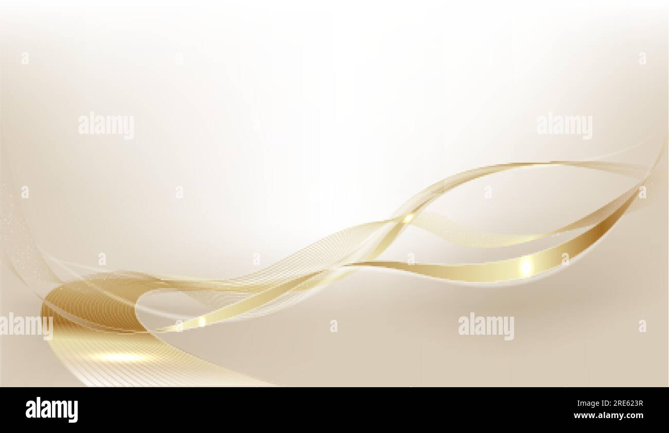 Abstract gold light threads background. Vector Stock Vector Image & Art ...