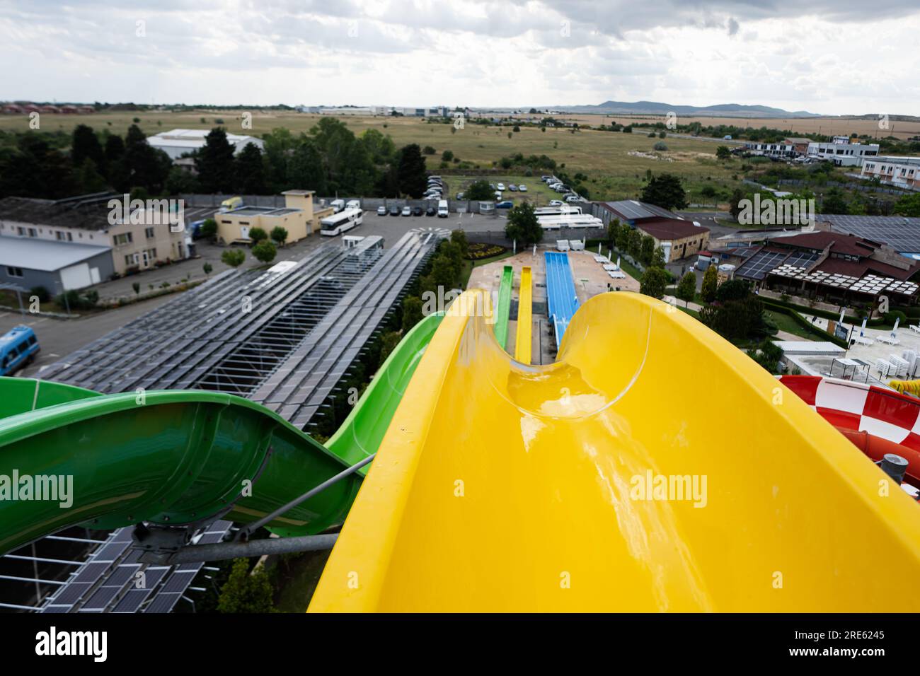 Water slides design hi-res stock photography and images - Alamy