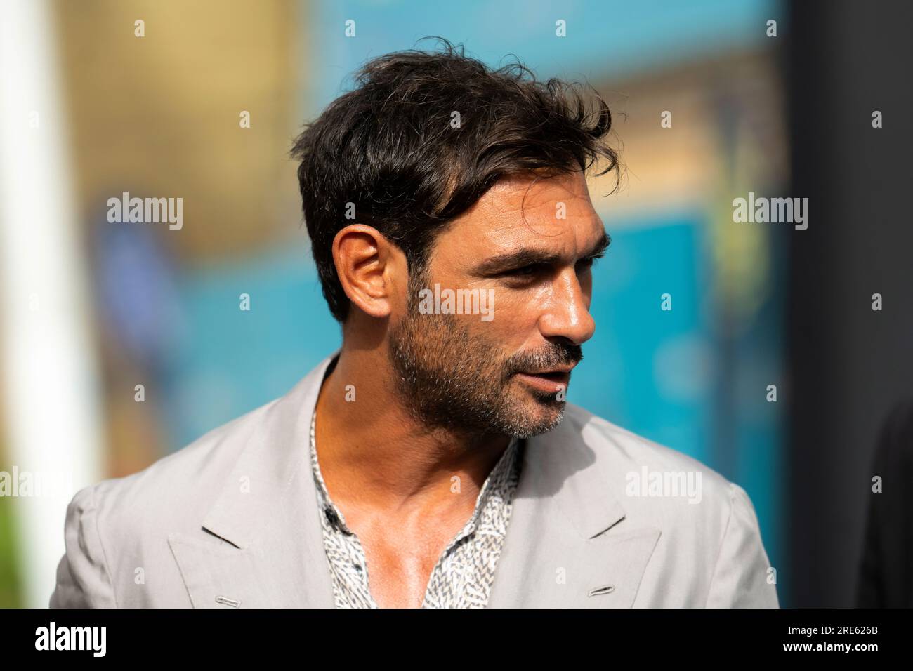 Giffoni Valle Piana, Salerno, Italy. 25th July, 2023. Italian actor ...
