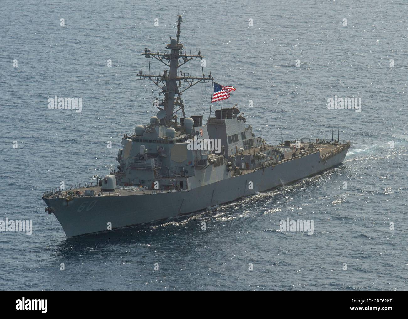 Guided missile destroyers uss paul hamilton ddg 60 hi-res stock ...