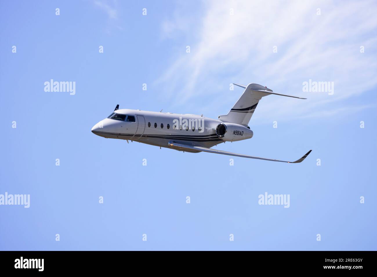 Gulfstream G280 at Boundary Bay Canada Stock Photo - Alamy