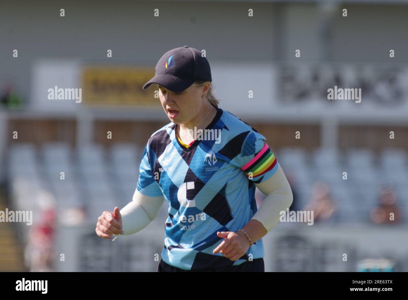 Chester le Street, 2 June 2023. Grace Hall playing for Northern ...