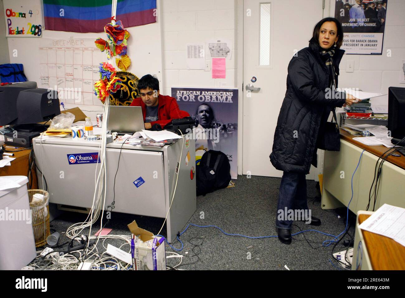 San Francisco District Attorney Kamala Harris spends New Years Eve at ...