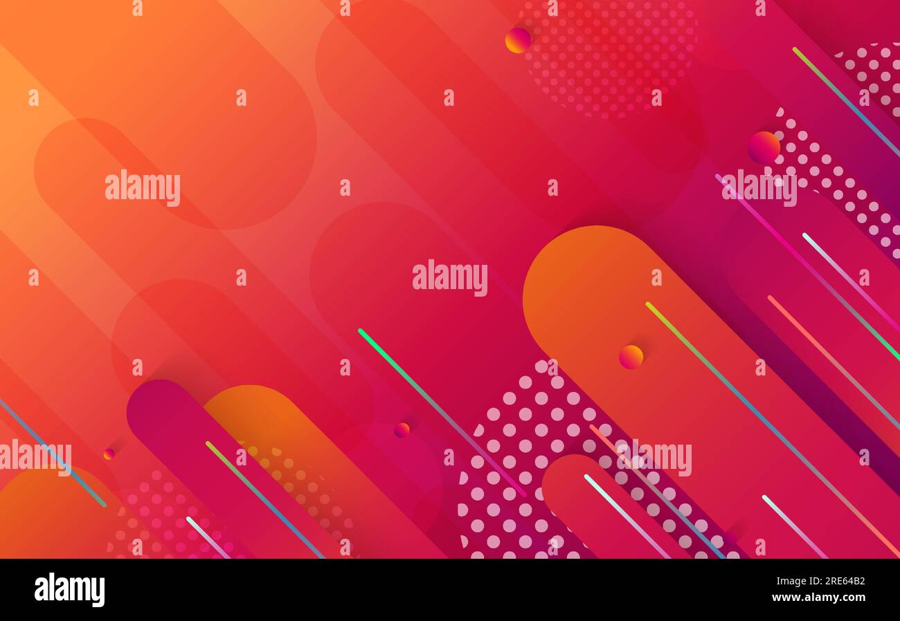 Abstract gradient template design of futuristic artwork decorative ...