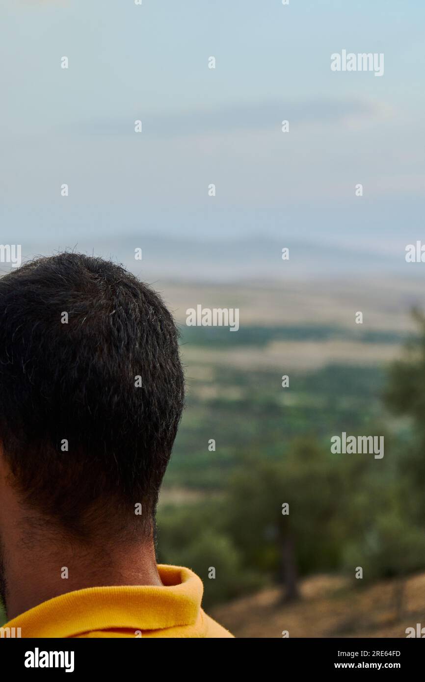 Back view lifestyle leisure activity hi-res stock photography and ...