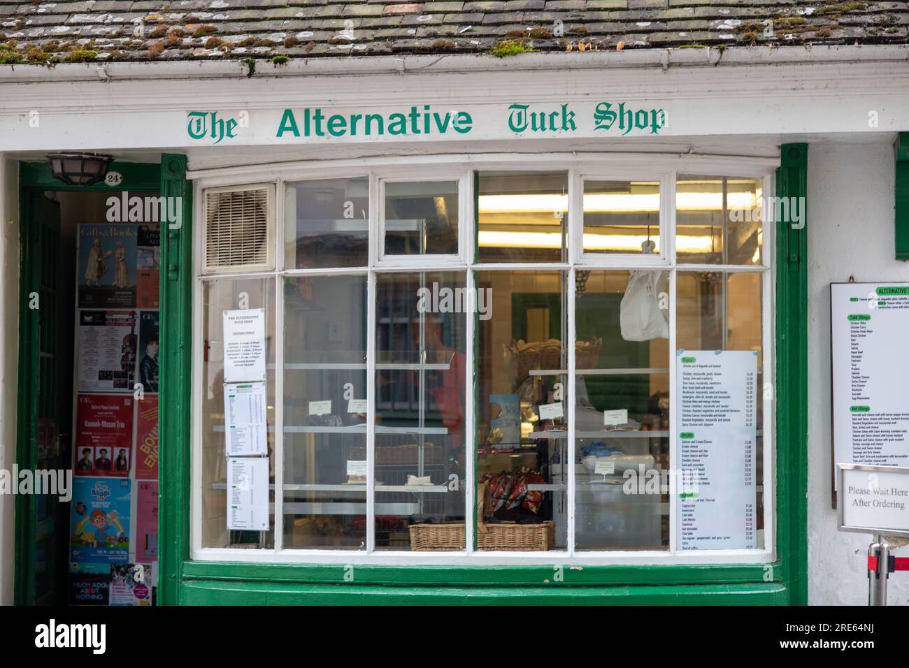 The Alternative Tuck Shop, Oxford Stock Photo - Alamy