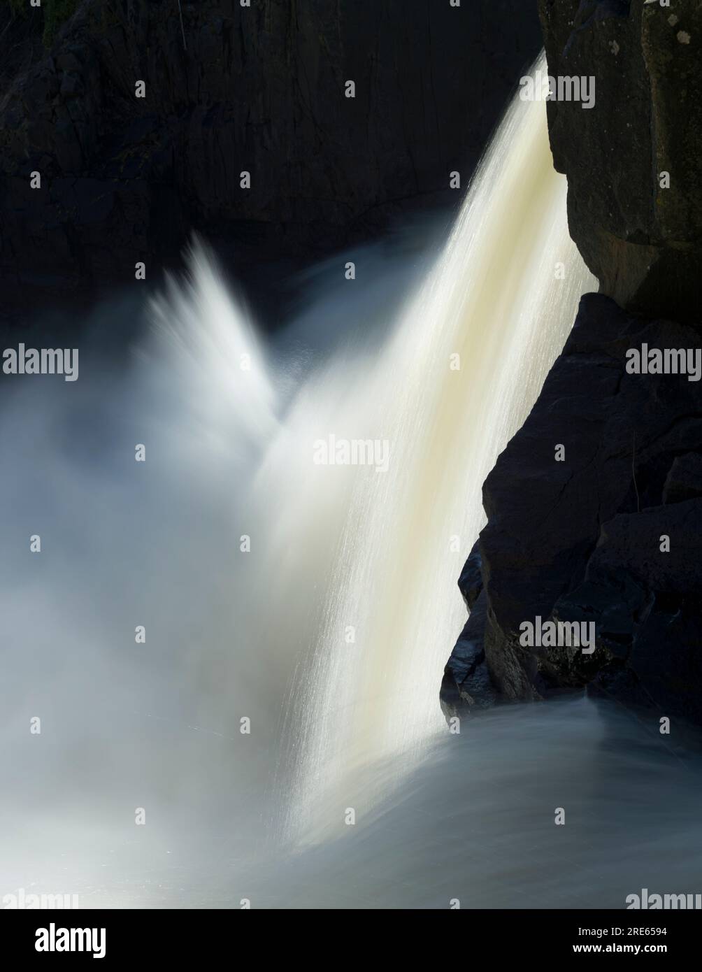 High Falls of Pigeon River in Ontario, Canada Stock Photo - Alamy
