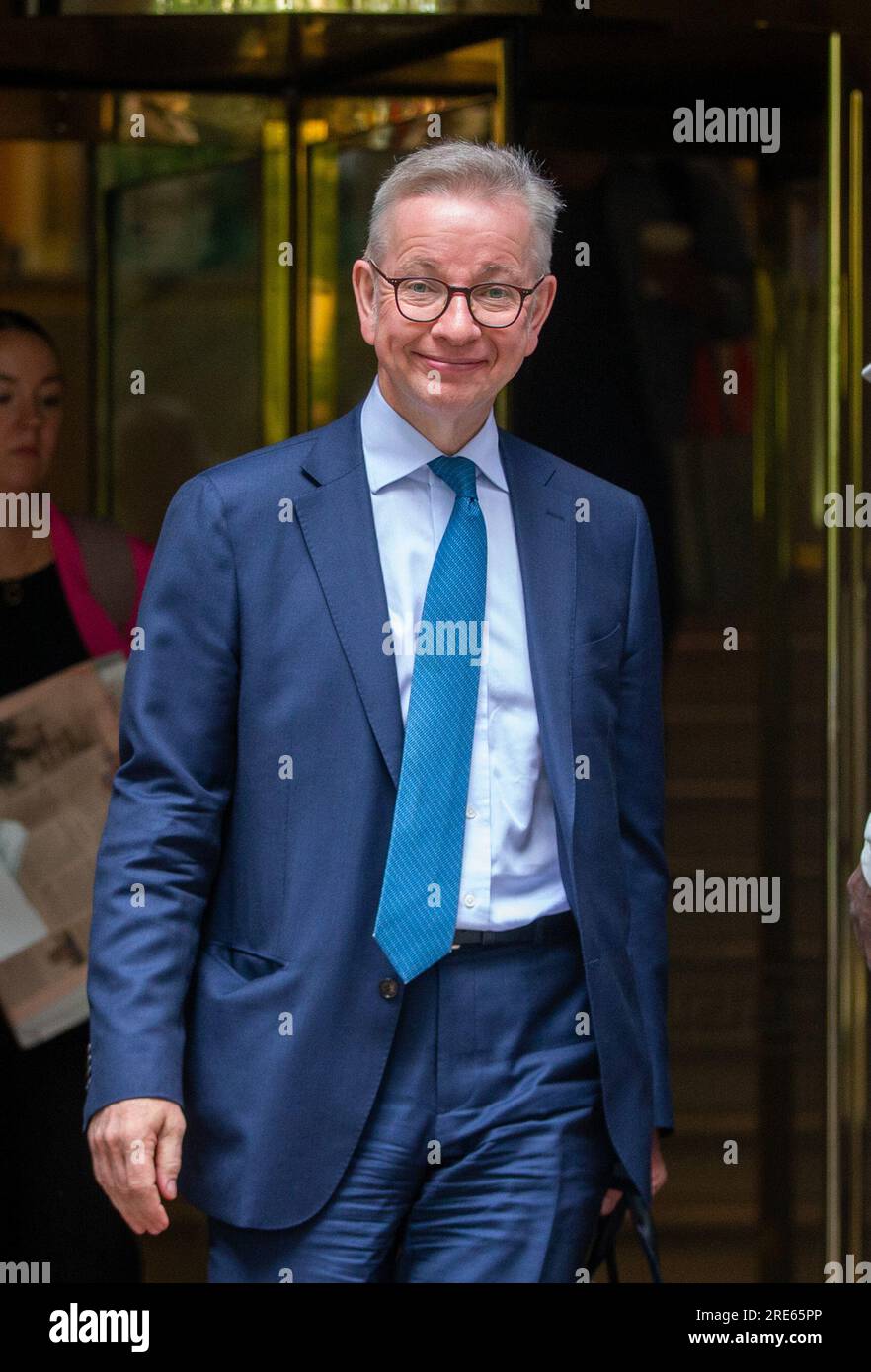 London, England, UK. 25th July, 2023. Secretary of State for Housing ...