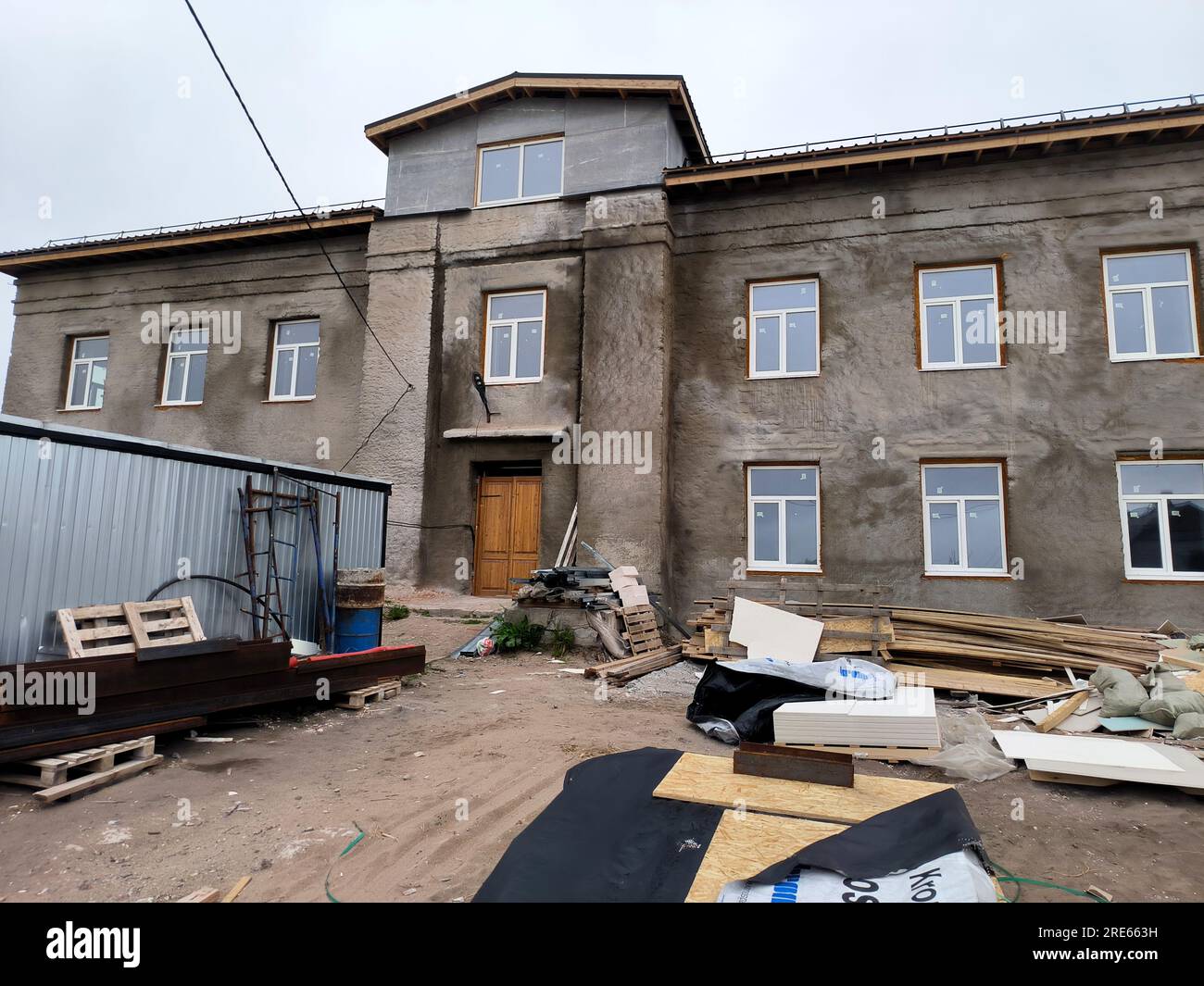 Russian Federation. Murmansk region. The village of Teriberka. The ...
