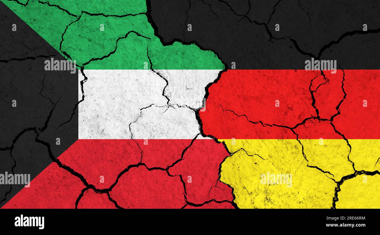 Kuwait germany flag hi-res stock photography and images - Alamy