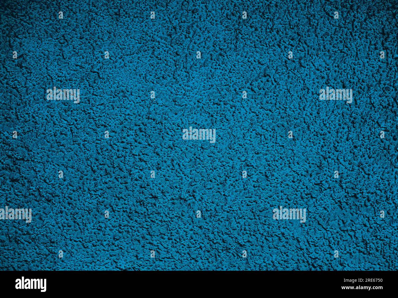 Empty blue and black dimpled surface, space material for backgrounds ...