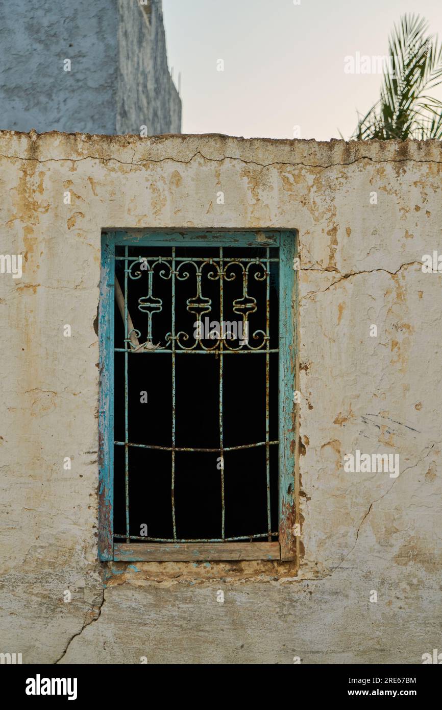 old window in the old wall Stock Photo - Alamy
