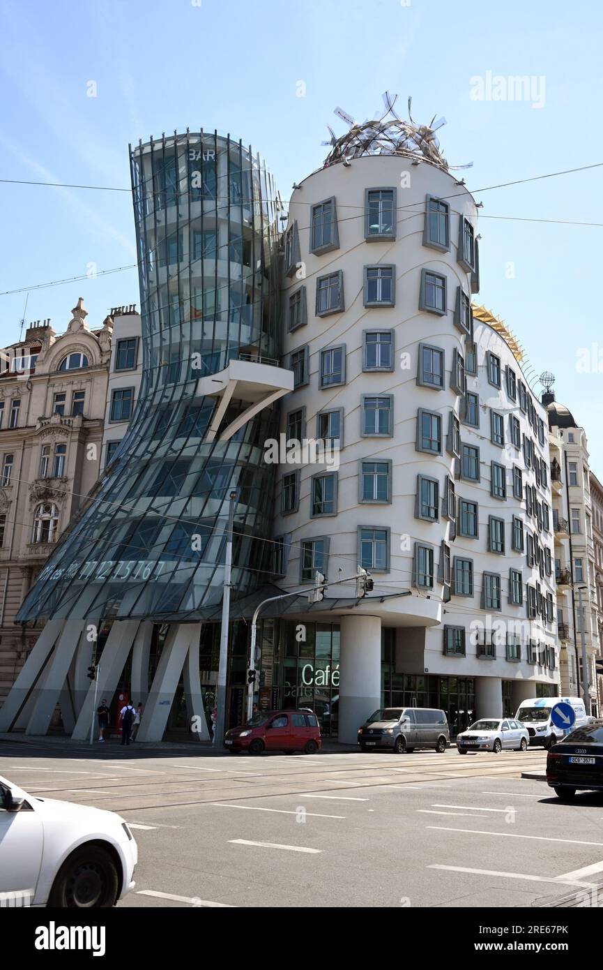 "Idiom" Book Tower Prague Stock Photo - Alamy