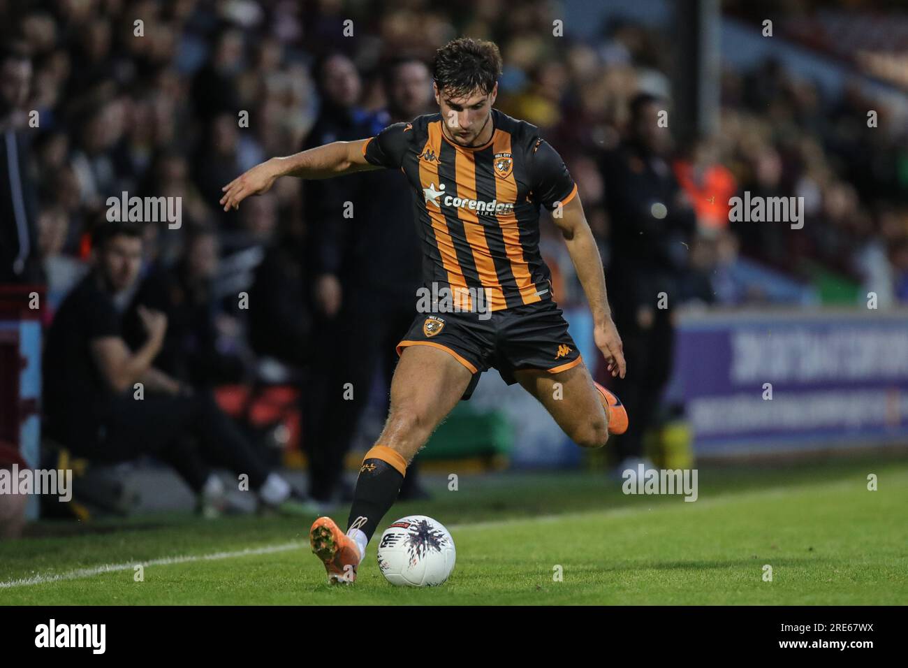 Ryan Longman #16 of Hull City in action during the Pre-season friendly ...
