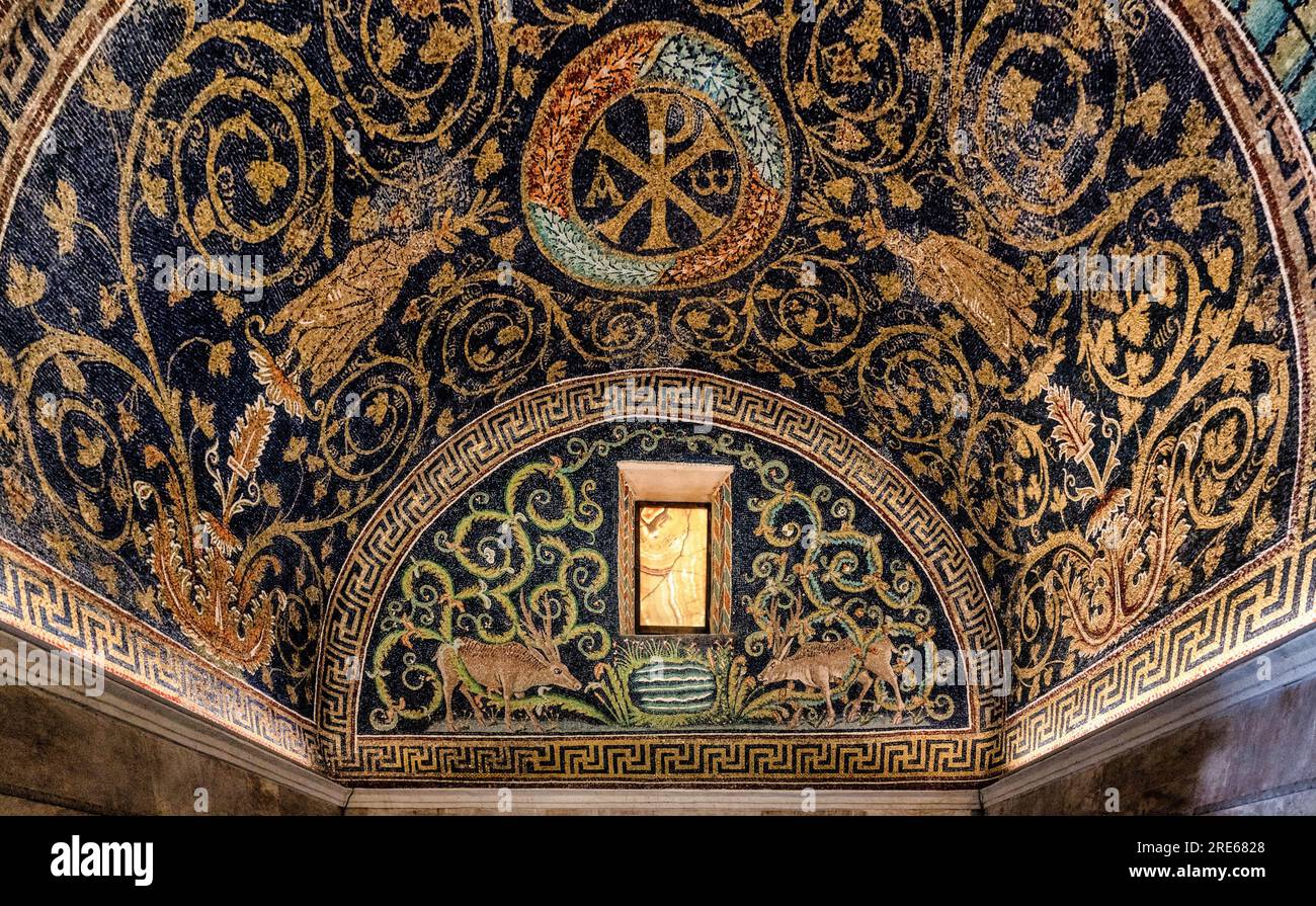 The beautiful mausoleum of Galla Placidia is one of the oldest and most ...