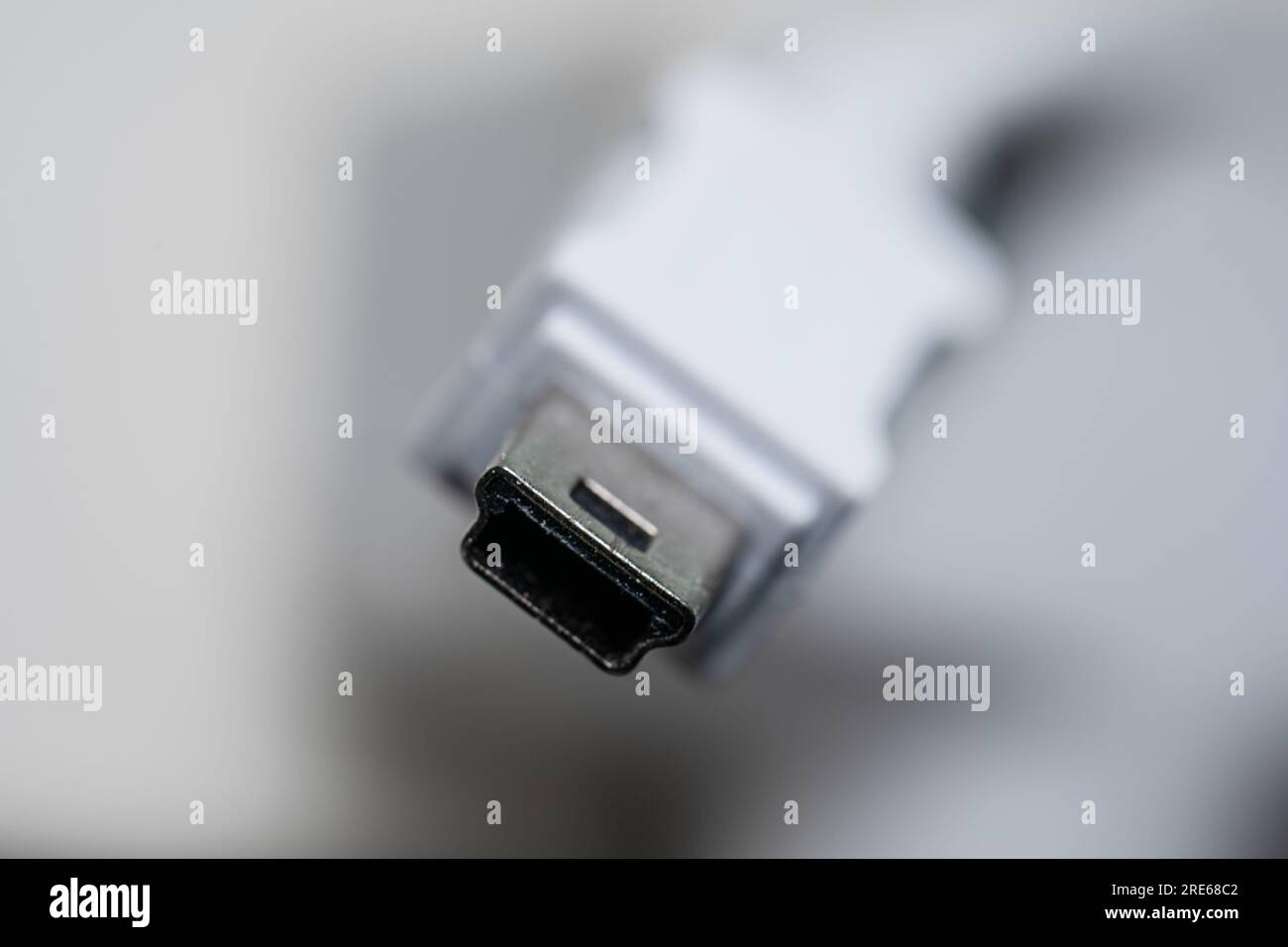 Closeup of a USB2 mini-B connector Stock Photo - Alamy