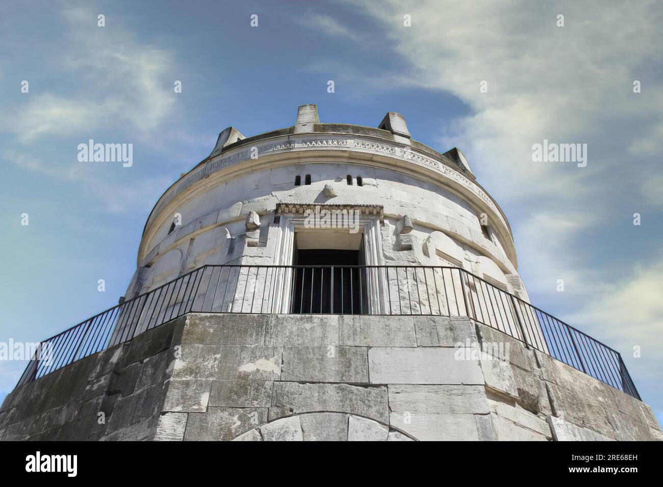 The Mausoleum of Theodoric, in Ravenna, is the most famous funerary ...