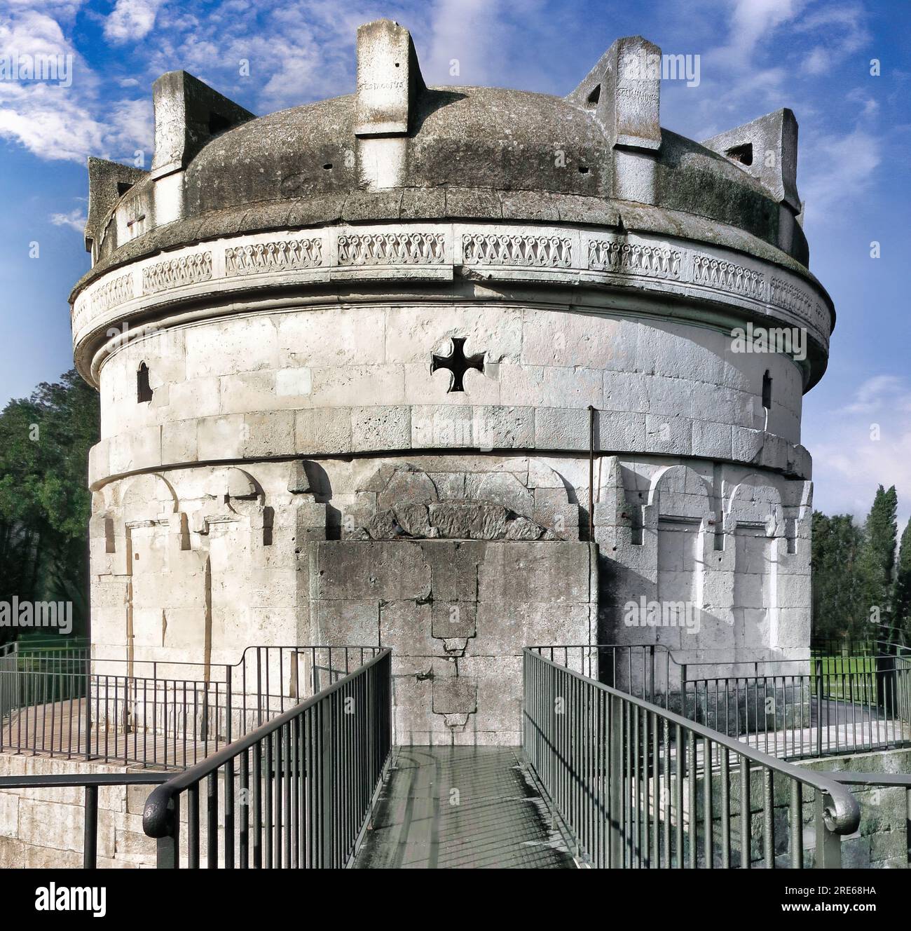 The Mausoleum of Theodoric, in Ravenna, is the most famous funerary ...