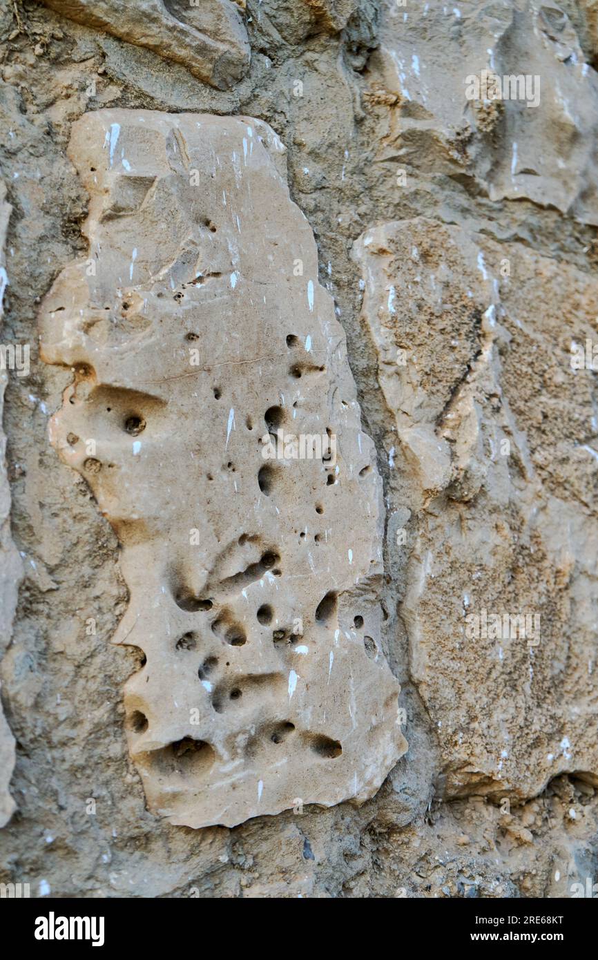 stone wall texture as a face Stock Photo - Alamy