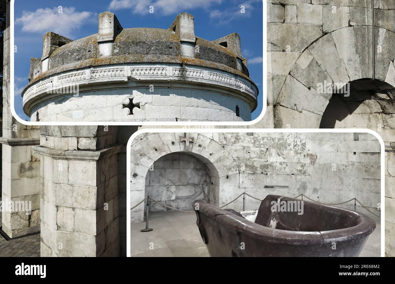 The Mausoleum of Theodoric, in Ravenna, is the most famous funerary ...