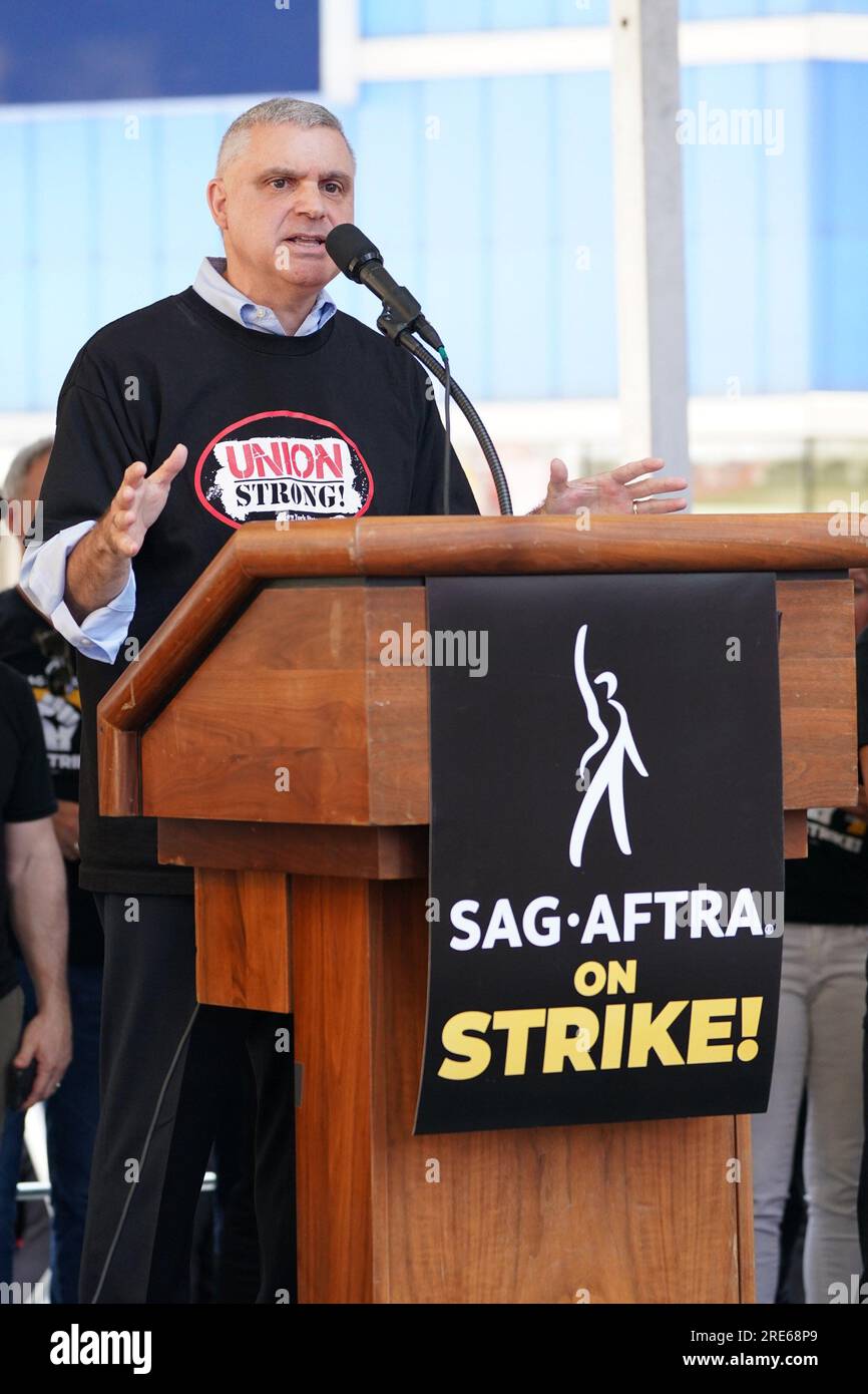 New York, NY, USA. 25th July, 2023. Mario Cilento at a public ...