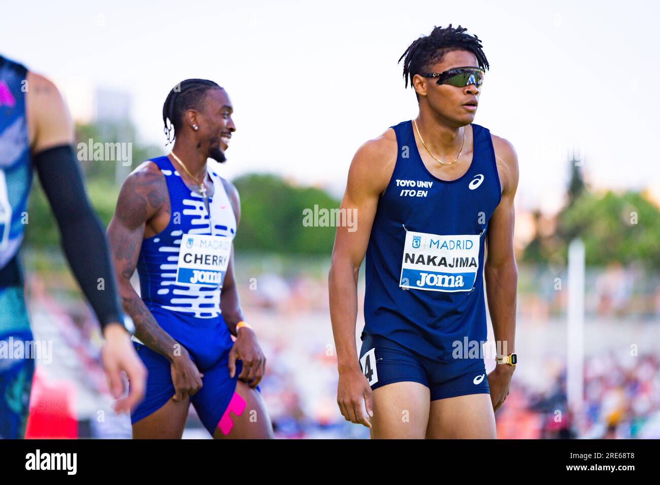 Yuki Joseph Nakajima wins the men 400 metres sprint race final during ...