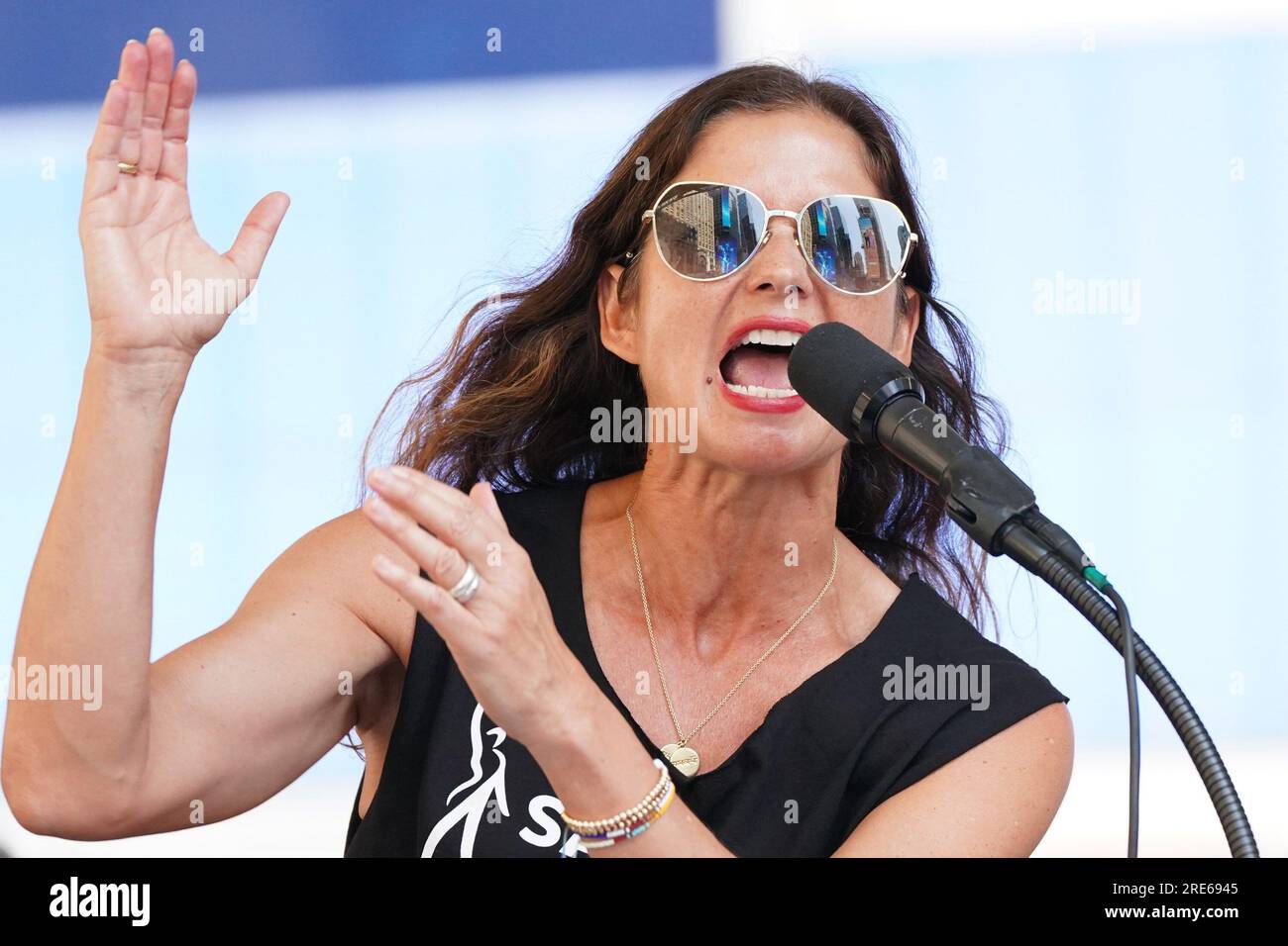 New York Ny Usa 25th July 2023 Jill Hennessy At A Public