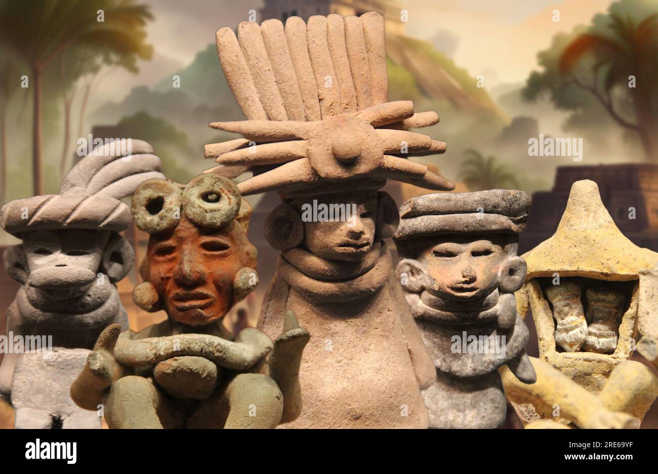 Handcrafted statuettes from the archaeological excavations of the ...