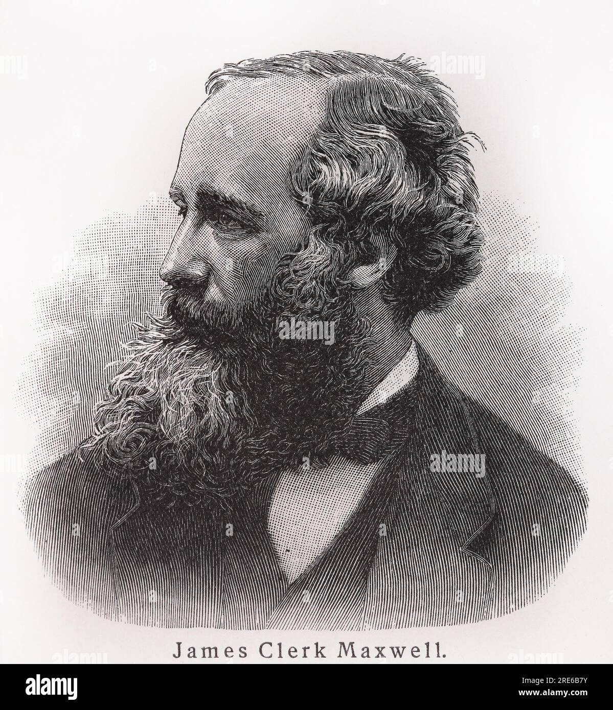 James Clerk Maxwell portrait Stock Photo - Alamy