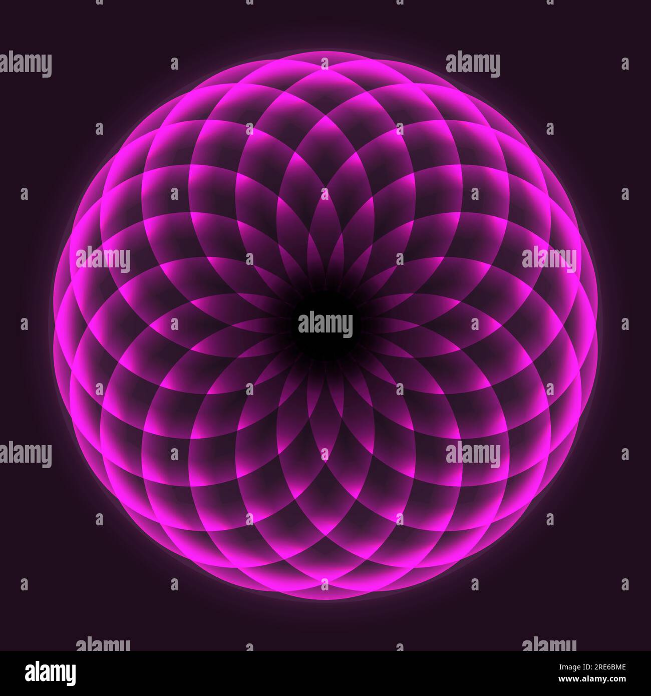 Mathematical symbol. Mandala design. Flower of Life. Sacred Geometry ...