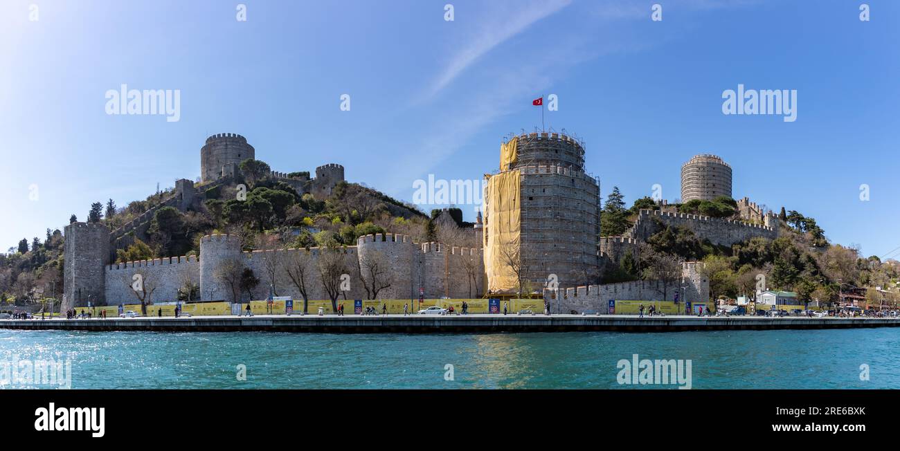 A picture of the Rumeli Fortress Stock Photo - Alamy