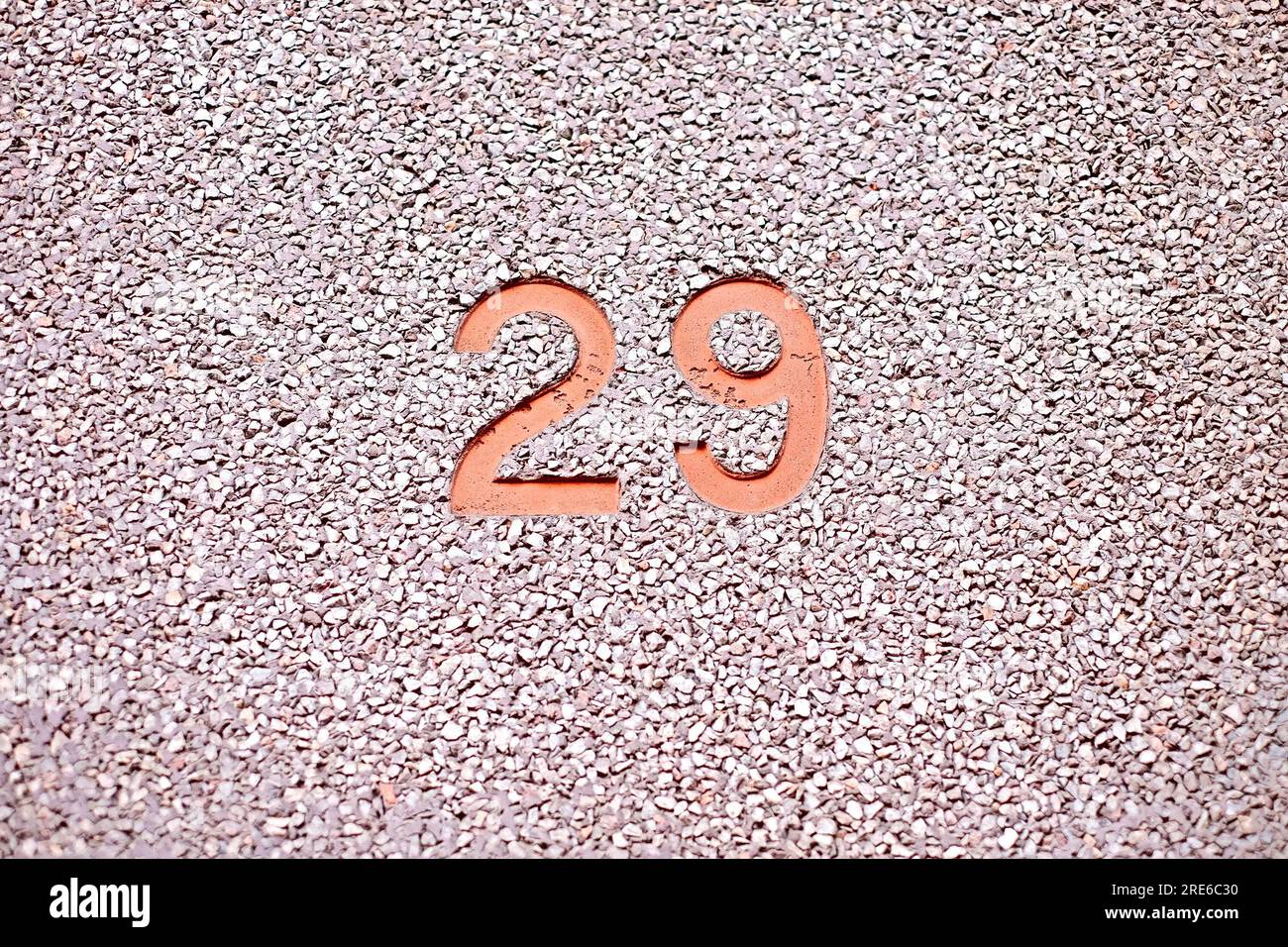 Numeral 29 twenty nine isolated hi-res stock photography and images - Alamy