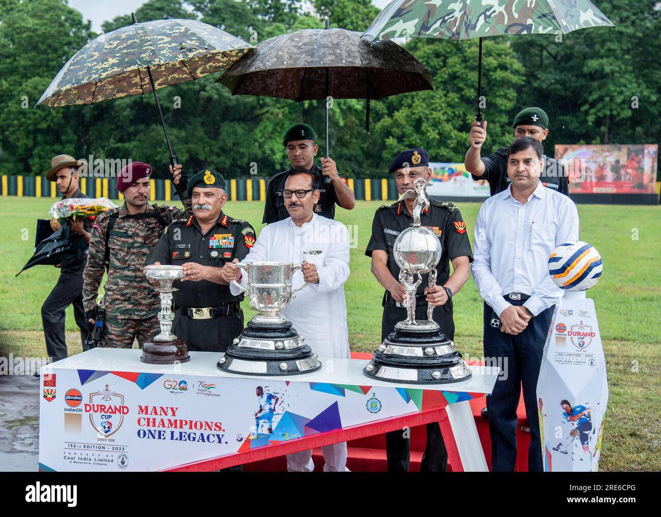 Different moments of 132nd edition Trophy Tour of The Shimla Trophy ...