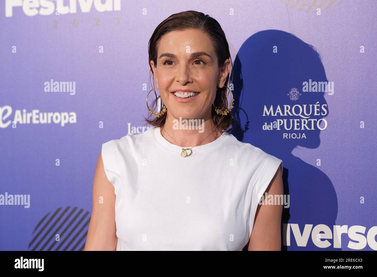 Raquel Sánchez Silva attends the photocall of the Rufus Wainwright ...