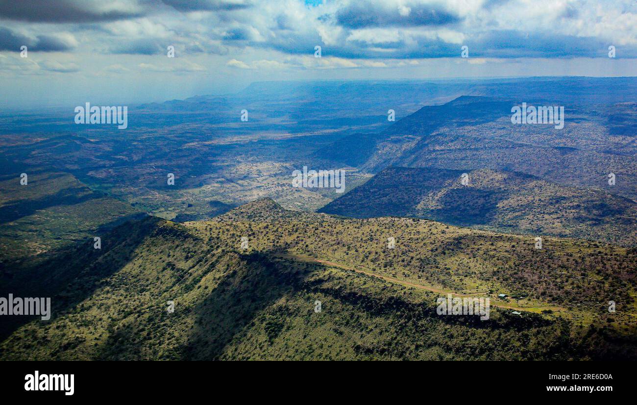 Great east african rift valley aerial hi-res stock photography and ...
