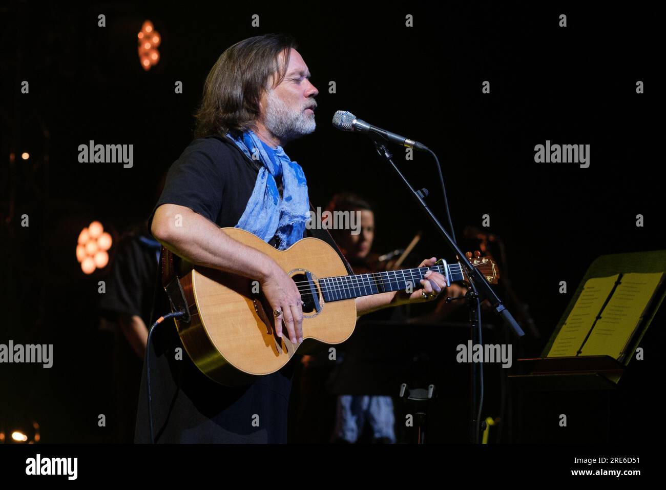 American singer Rufus Wainwright performs during the concerts at ...