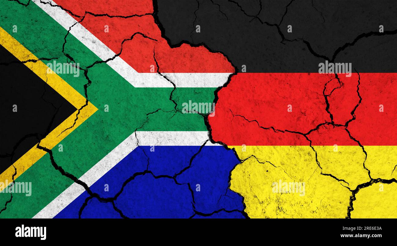 South africa germany flag hi-res stock photography and images - Alamy