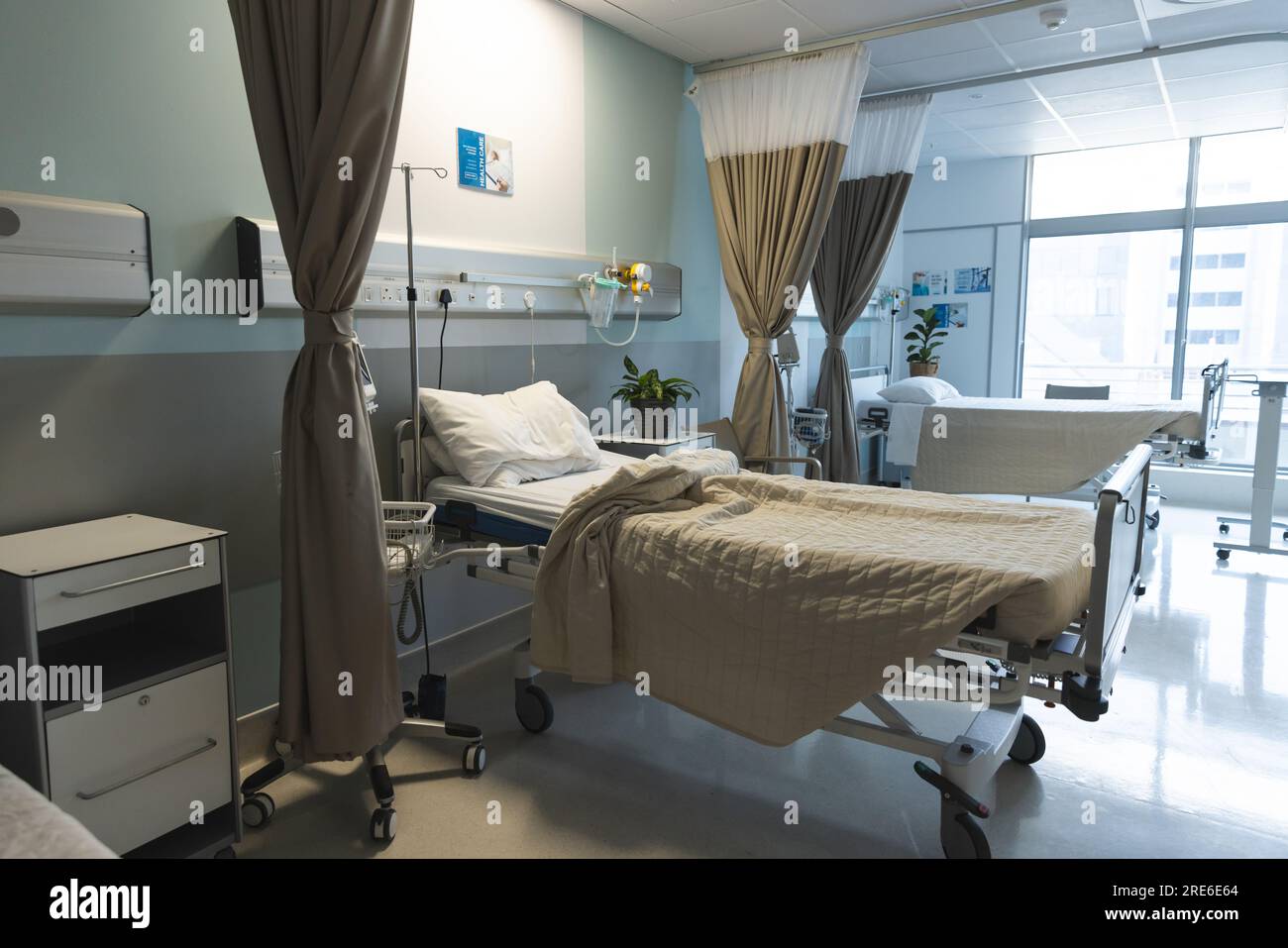 Hospital Room View From Bed