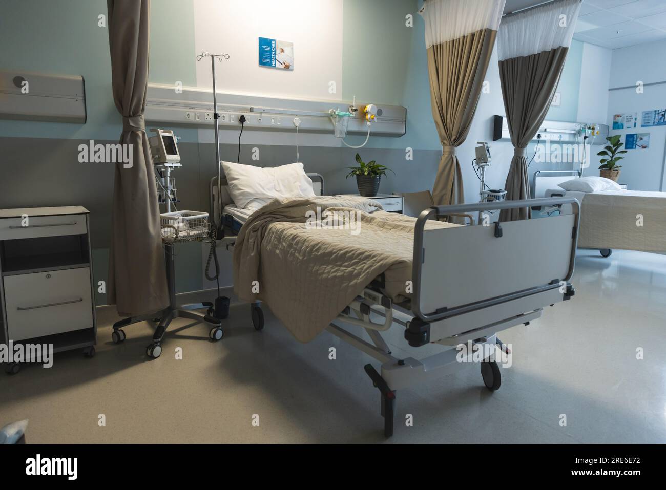 Hospital Room View From Bed