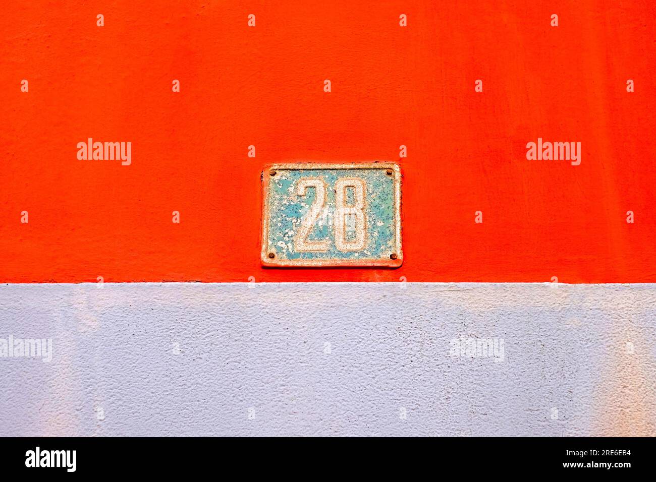 Numeral 28 twenty eight isolated hi-res stock photography and images ...