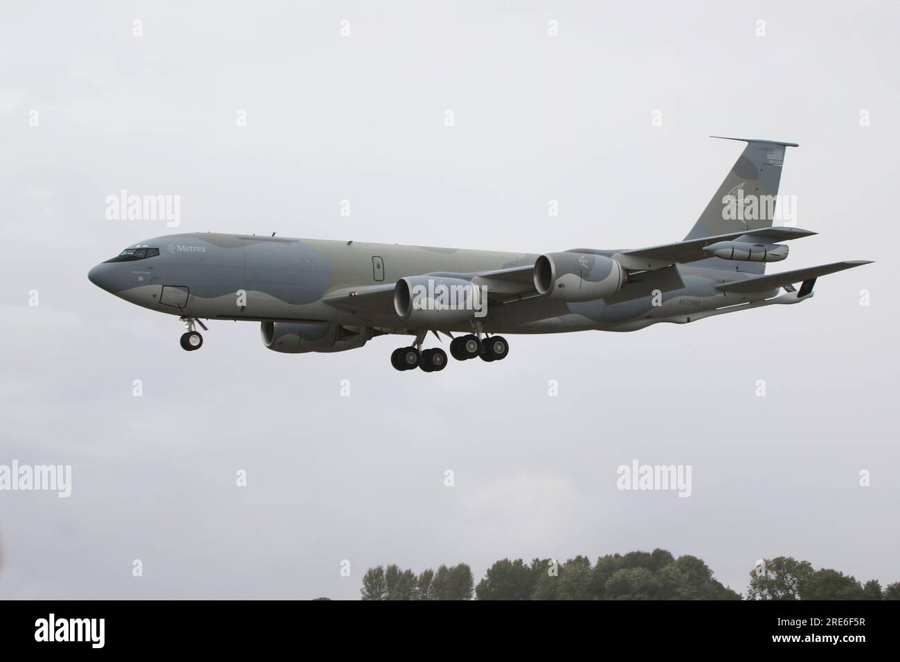 N572MA, a Boeing KC-135R Stratoanker aerial refuelling aircraft ...
