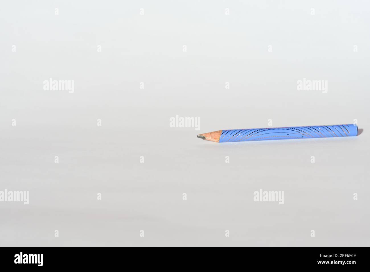 pencil on white background Stock Photo - Alamy