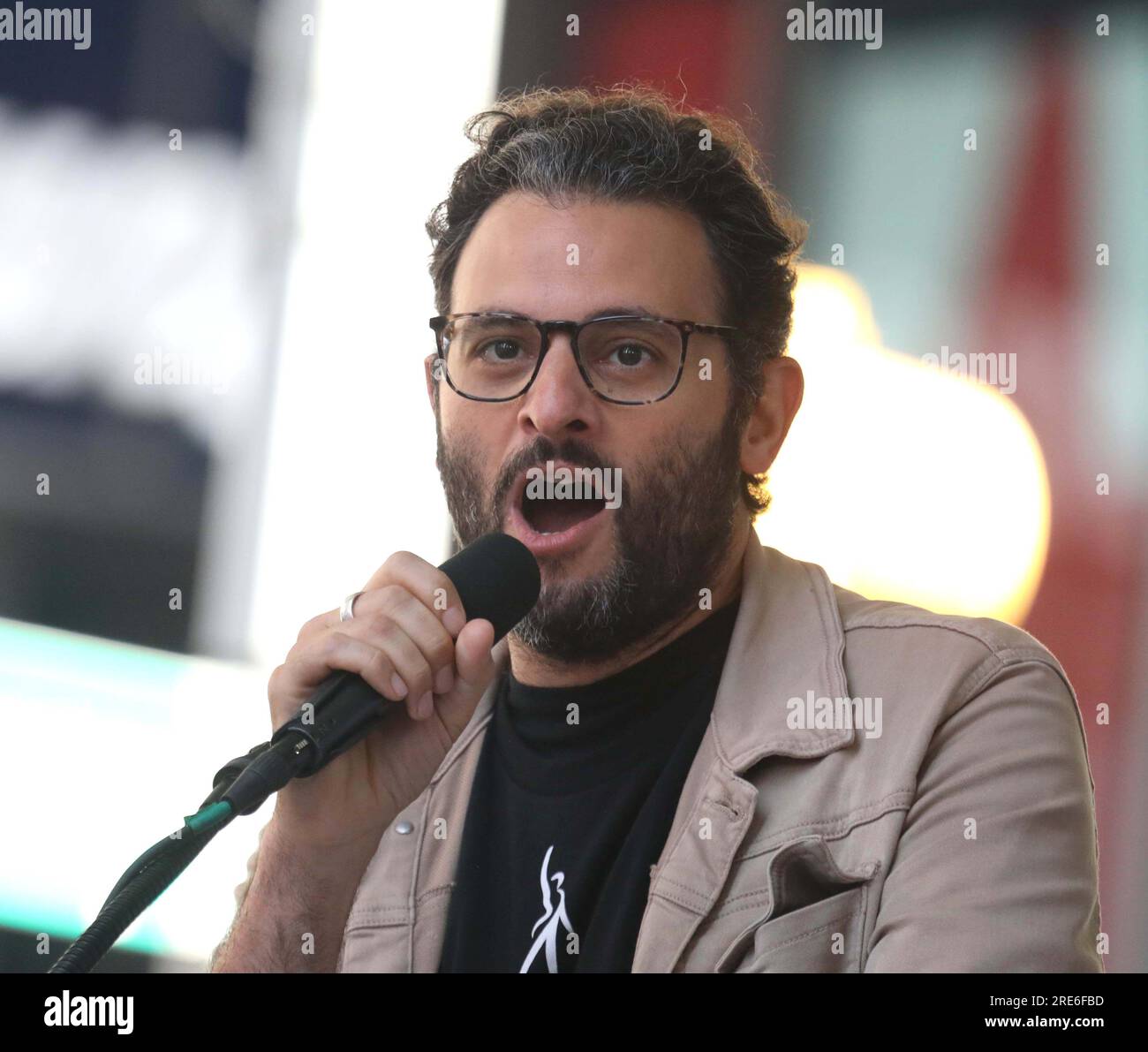 July 25, 2023, New York City, New York, USA: Actor ARIAN MOAYED seen at ...