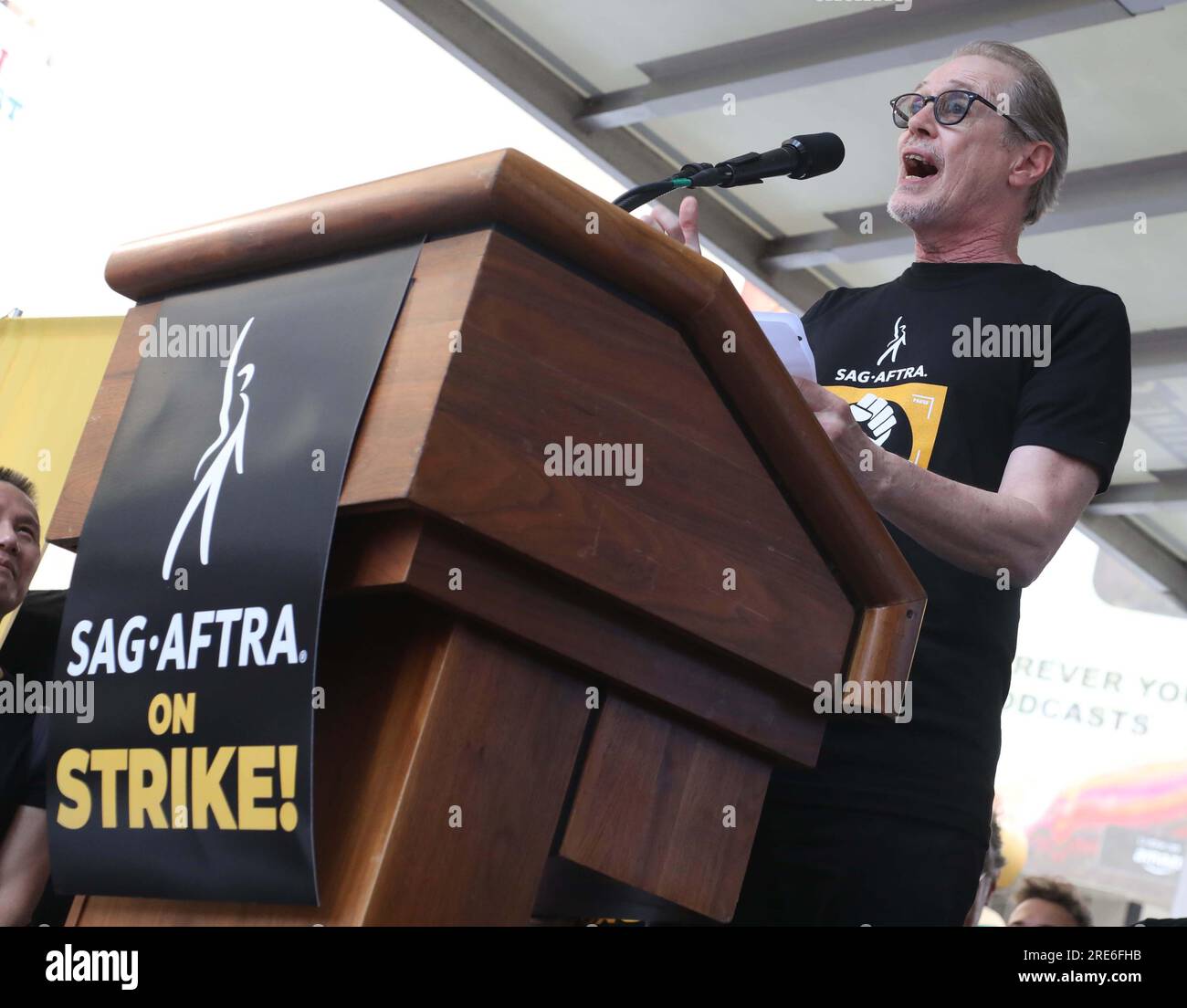 July 25, 2023, New York City, New York, USA: Actor STEVE BUSCEMI seen ...