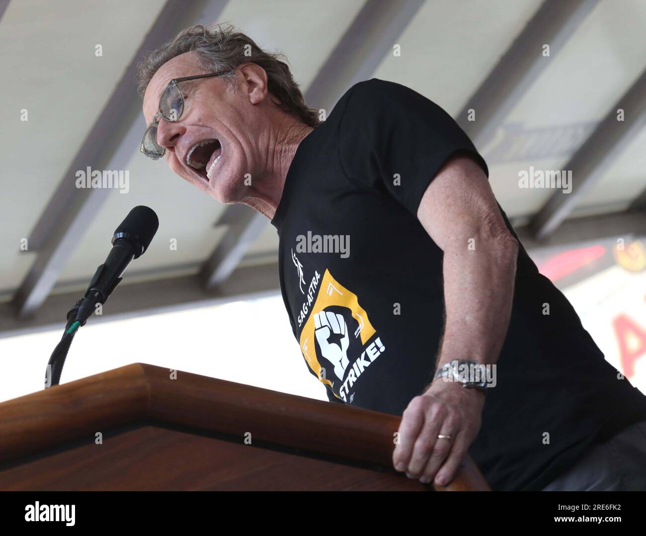 July 25, 2023, New York City, New York, USA: Actor BRYAN CRANSTON seen ...